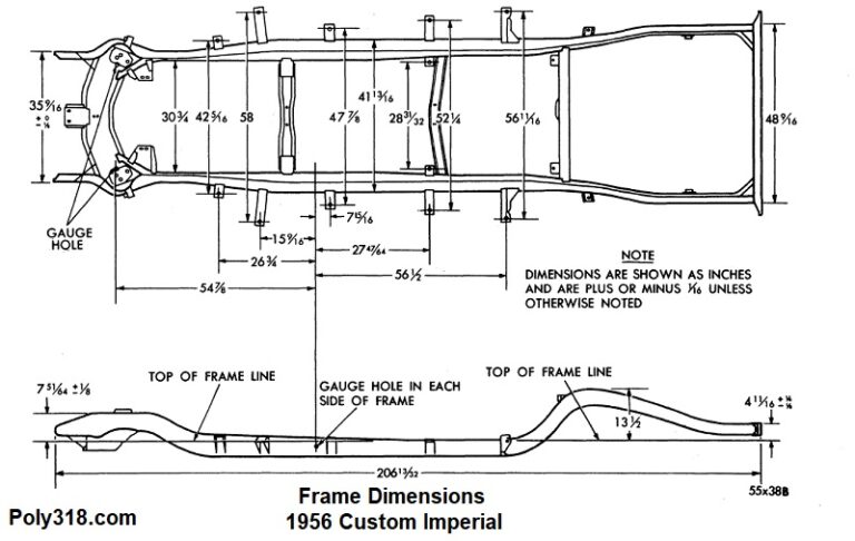1956 Dodge Dakota Front Suspension Clip Swap - Poly318.com